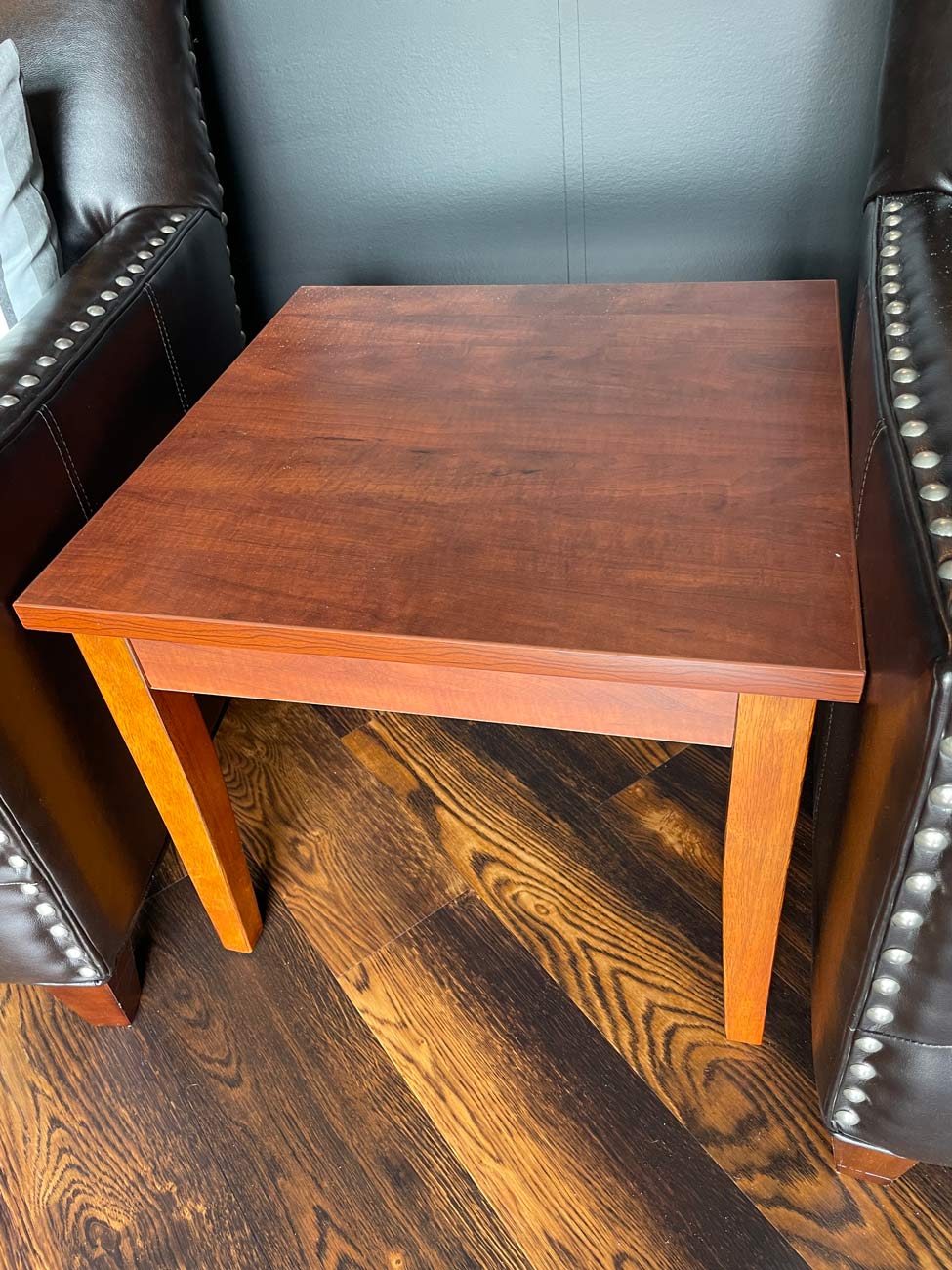 Used Lobby Table With Cherry Laminate 215022